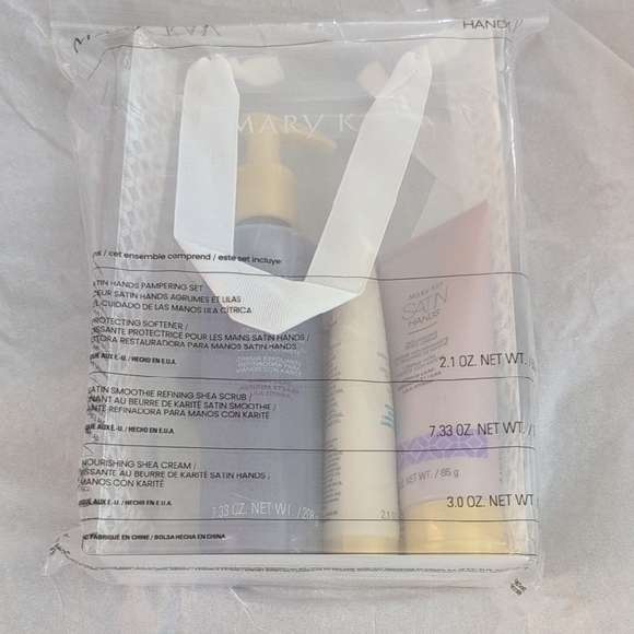 Mary Kay | Bath & Body | Mary Kay Satin Hands Trio Set White And Purple ...